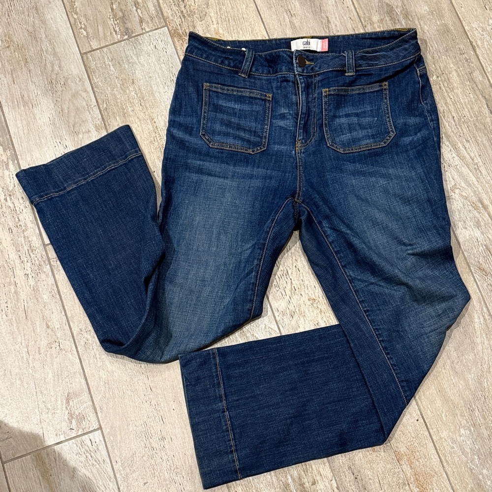 Cabi Dark Blue Women's Jeans Size Patch pocket - Gem